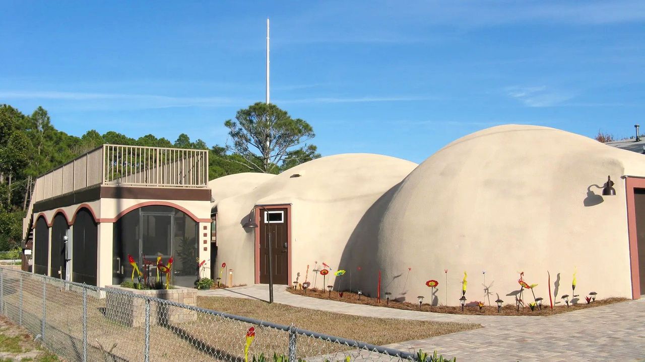 Concrete Dome Homes In Florida Lost In Time: Dome Homes, Marco Island,