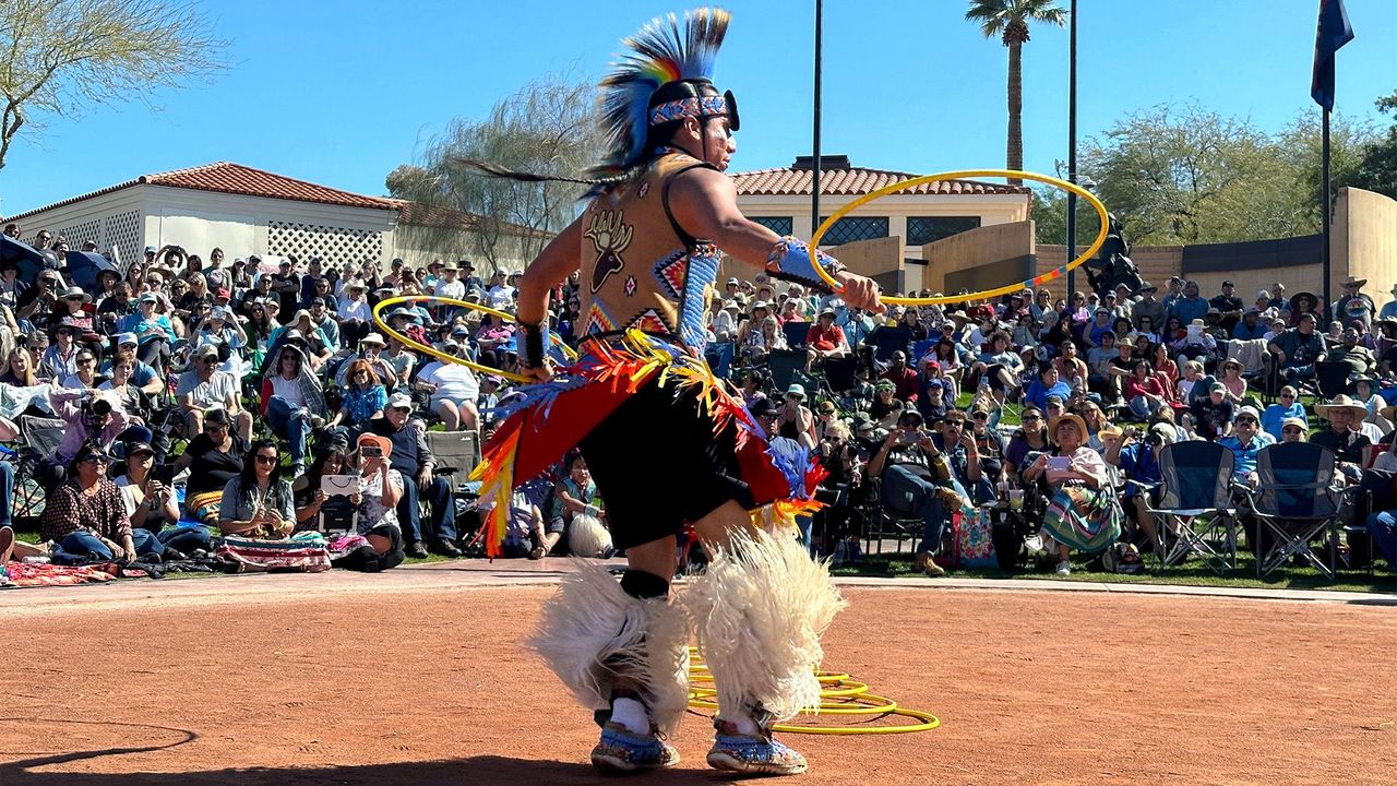 Native American Hoop Dance
