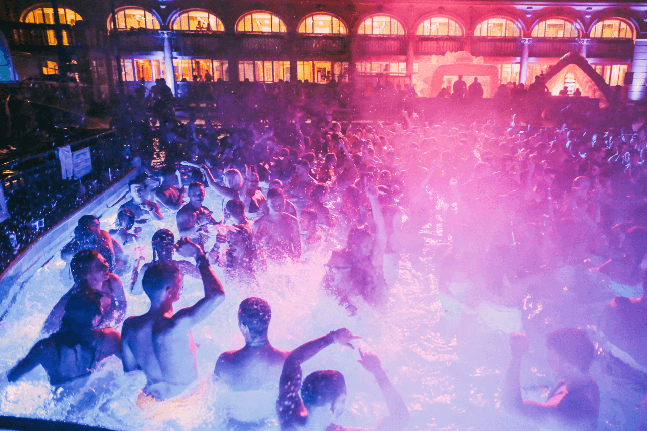 History and Hedonism at the Grand Budapest Bath Party