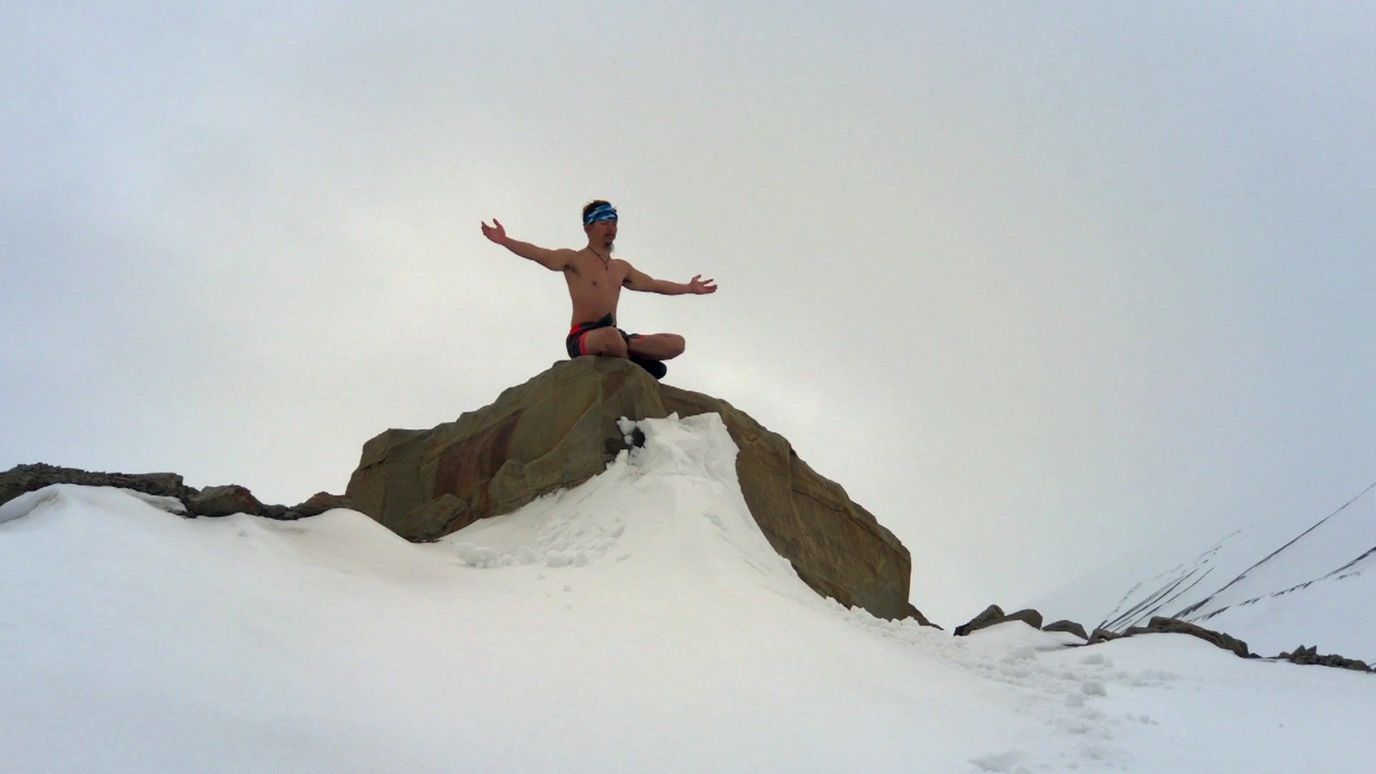 ‘Bathing in ice gives me a natural high’ - BBC Reel