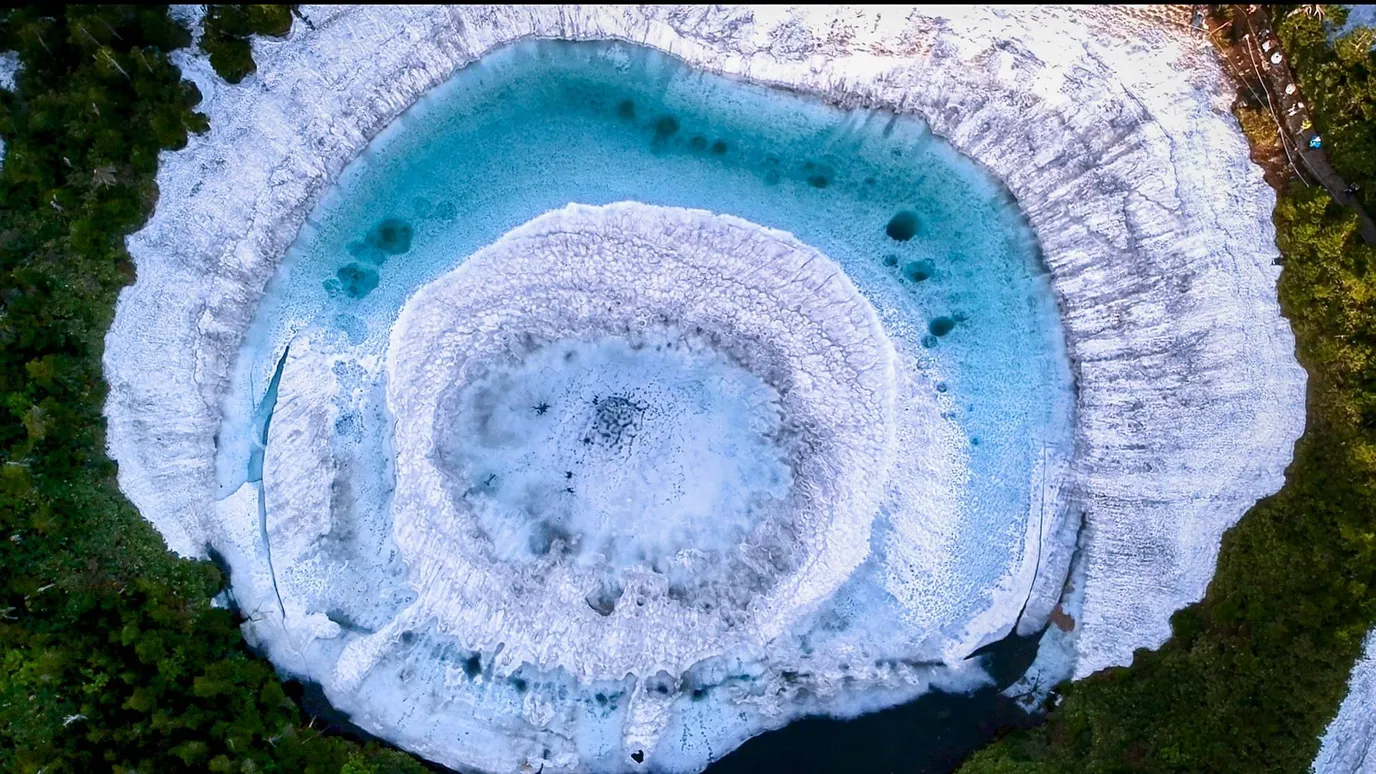 Japan's mysterious 'Dragon Eye' lake - BBC Reel