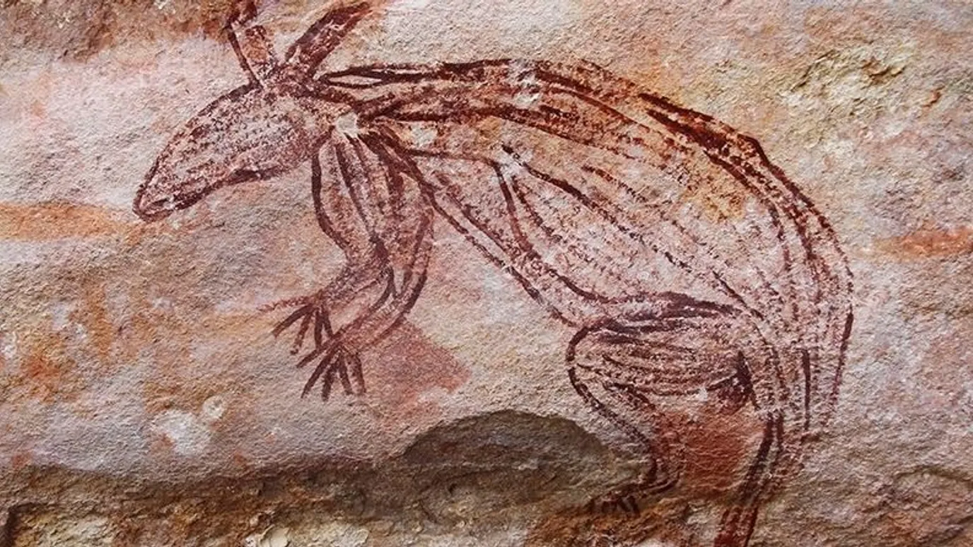 Ancient Aboriginal art 'unlike anything seen before' - BBC Reel