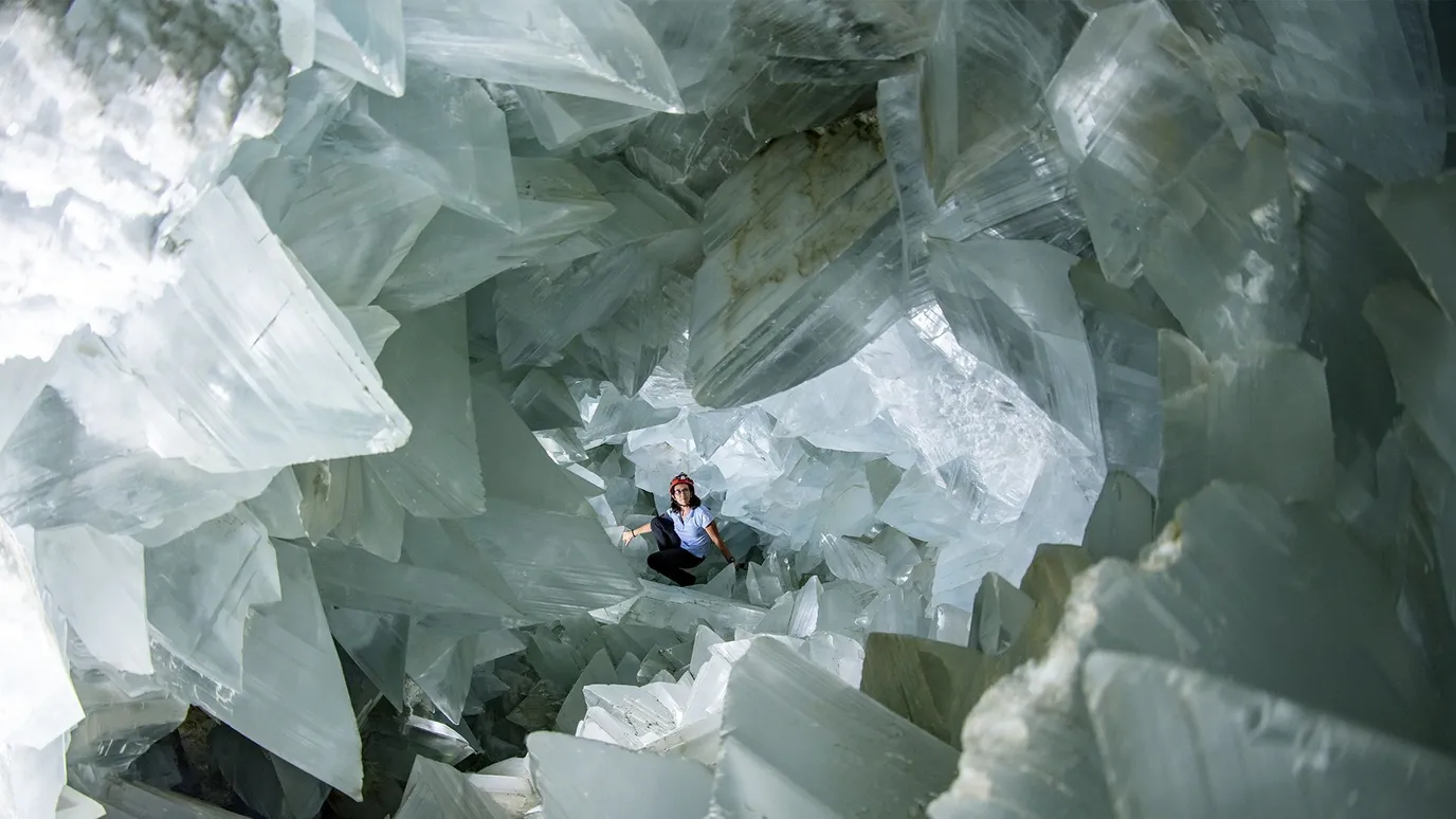 Inside the world's largest crystal 'cave' - BBC Reel