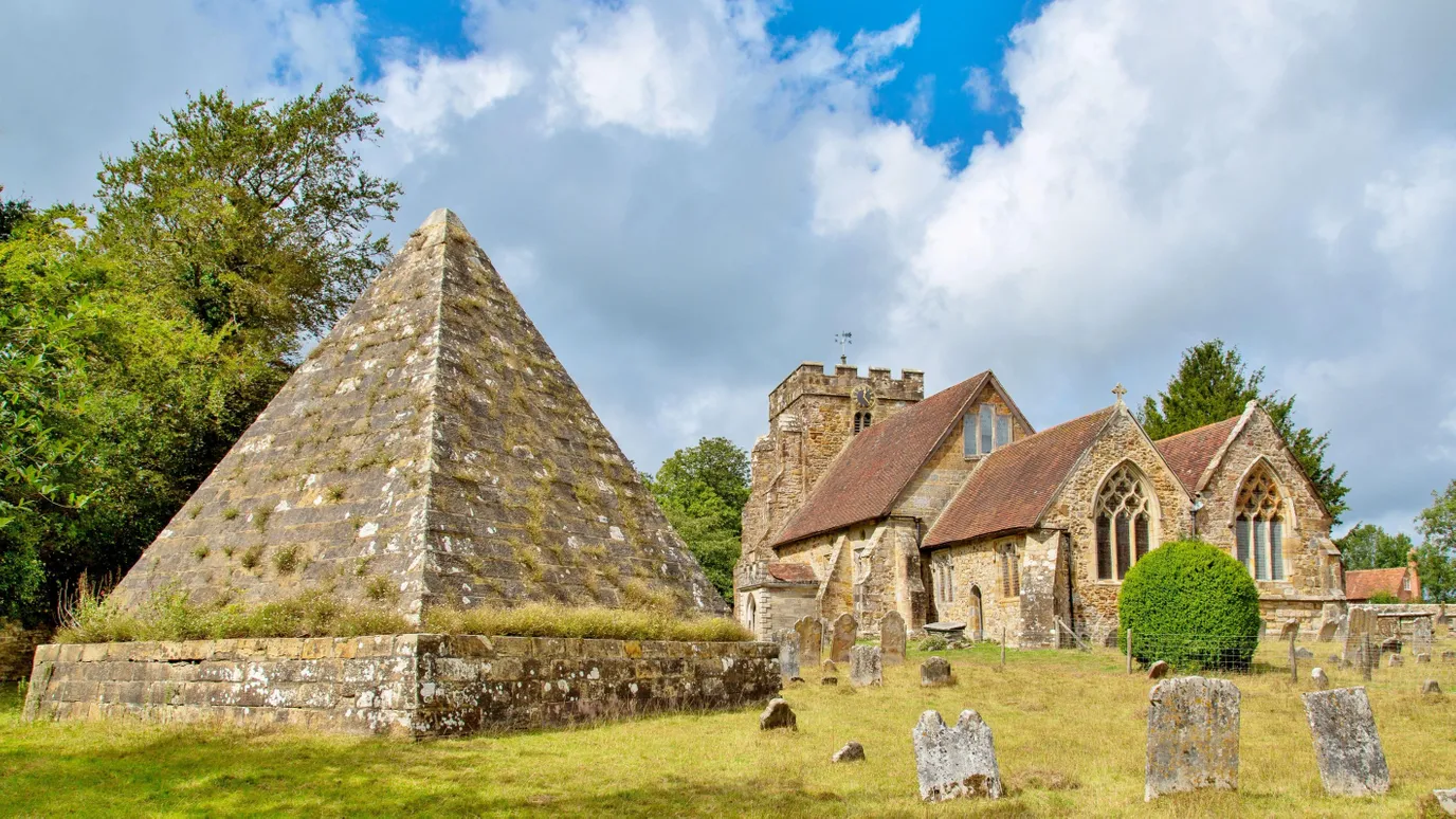 The 25ft pyramid tomb of a controversial British politician - BBC Reel