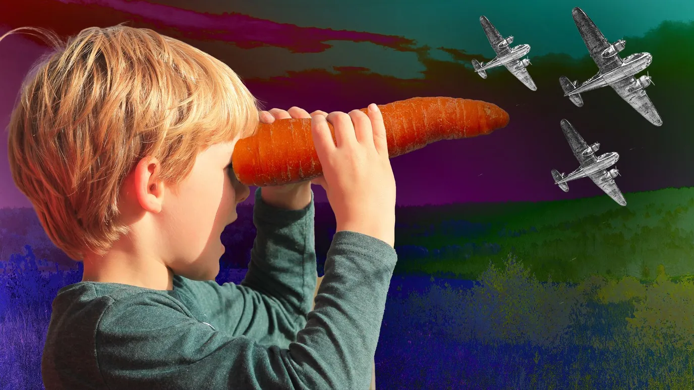 This famous carrot myth is actually WW2 propaganda - BBC Reel