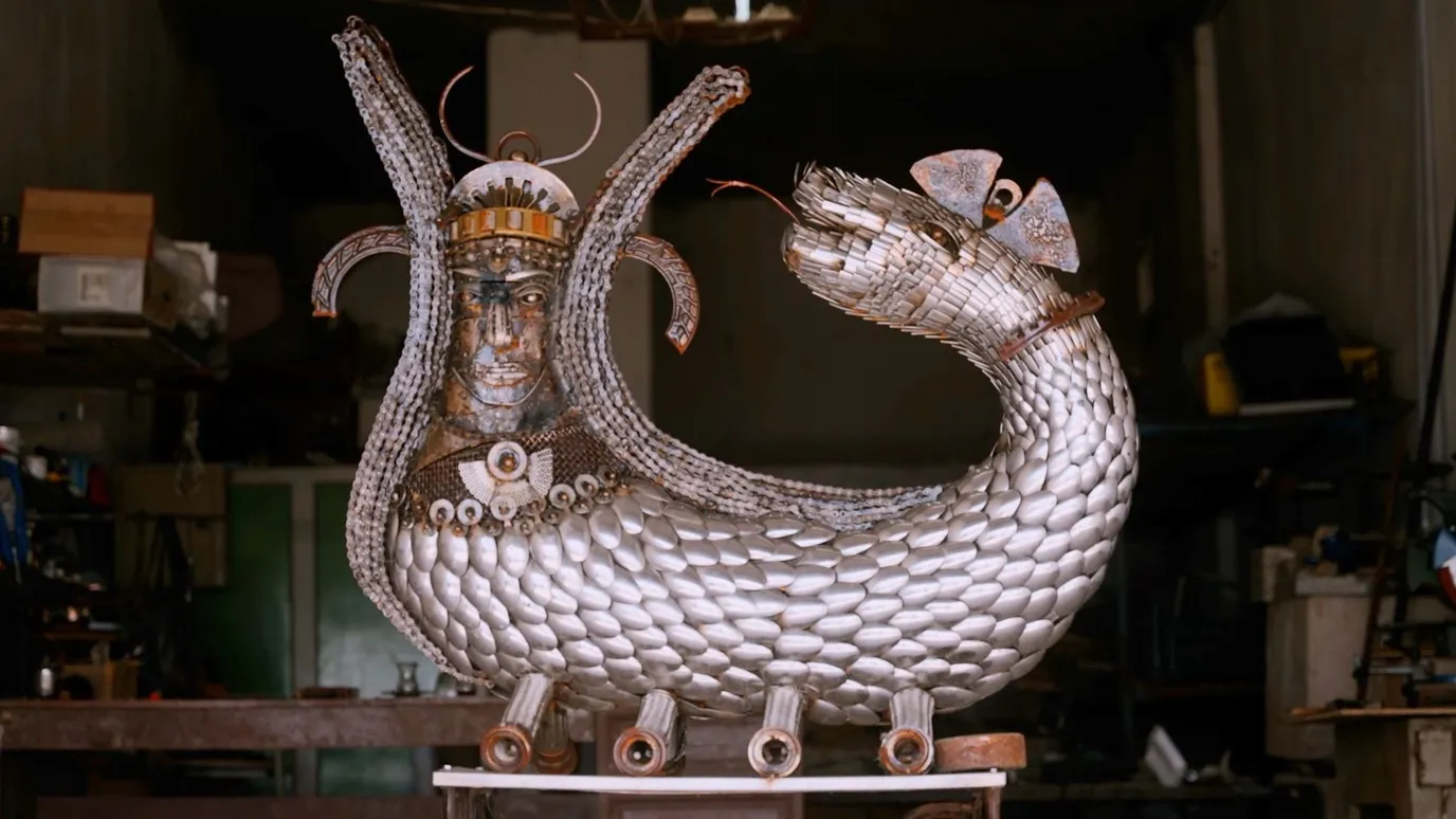 Shahmaran: The mythical symbol inspiring Turkish artists - BBC Reel