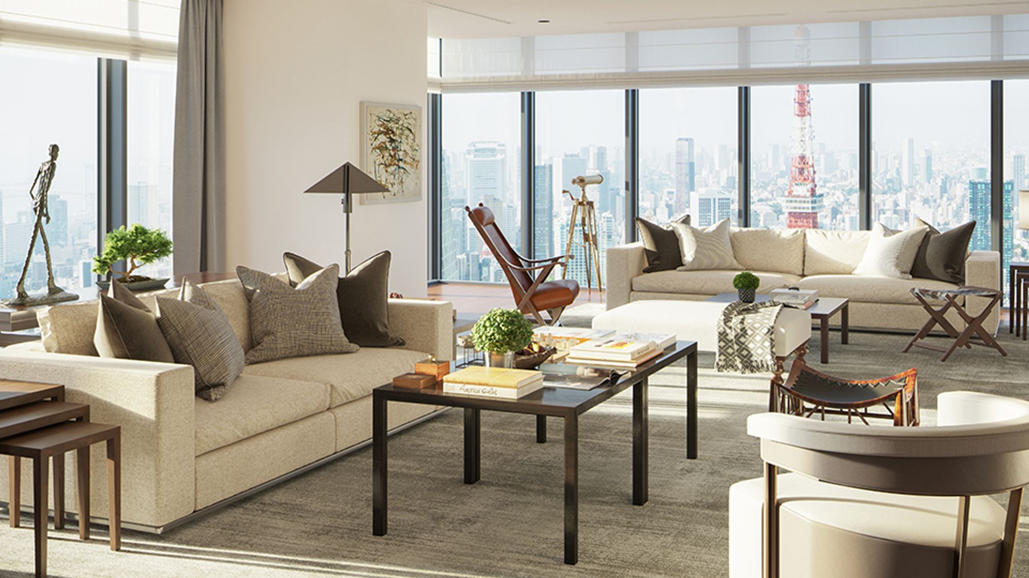 Glamorous living meets art and nature in the Toranomon Hills Residential Tower - Article