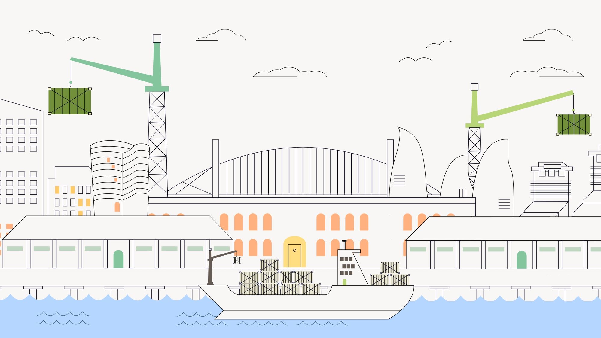 The Port of Baku