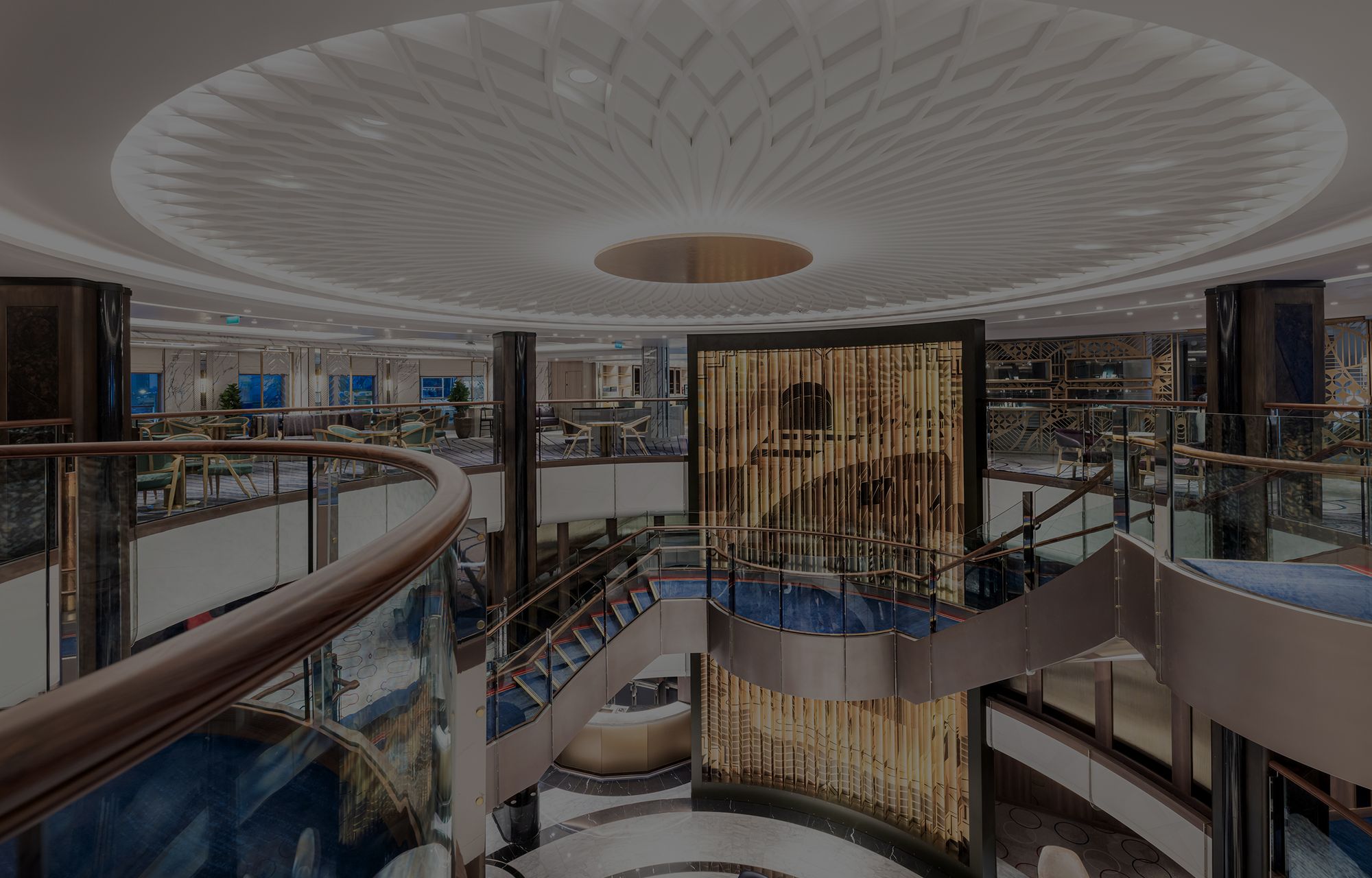 Luxury reimagined : A glimpse inside the newest ship in an iconic fleet ...