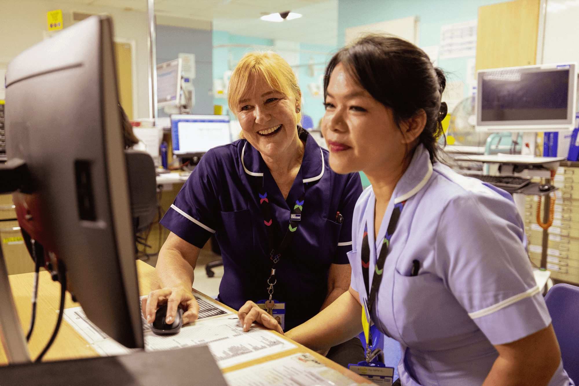 GE Healthcare portrait mobile