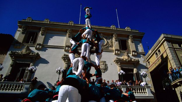 Human pyramids in Catalonia