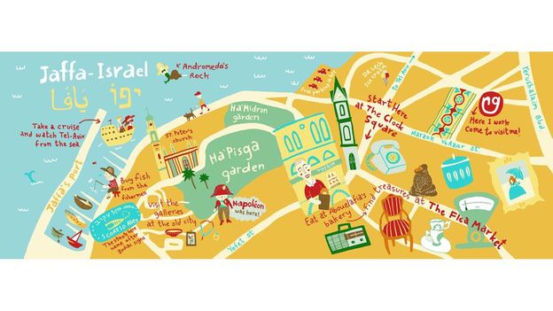 Mapping the world: Jaffa, Israel