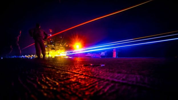 Laser weapons shine on