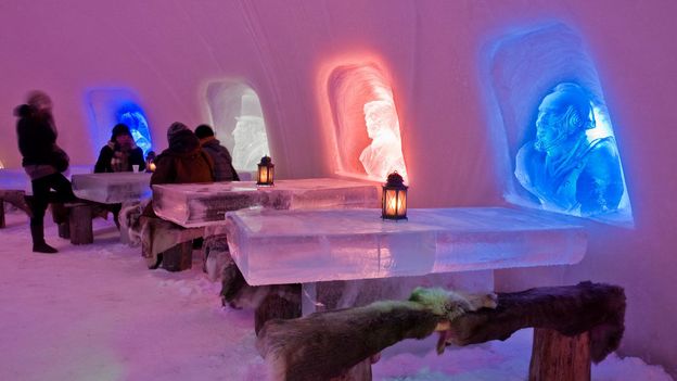 Making ice hotels cool again