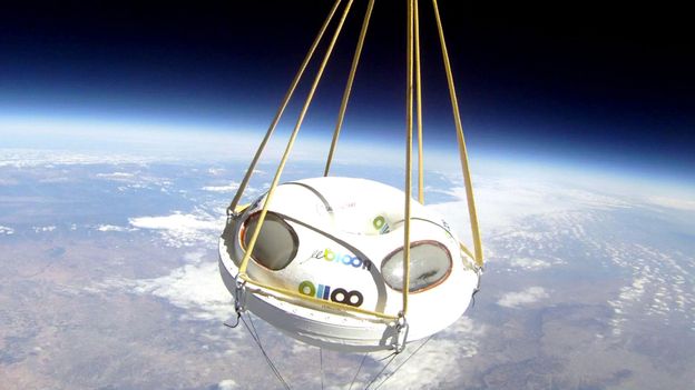 Futurist: Space travel powered by helium balloon