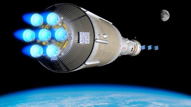 Space deflector shields inspired by the Moon