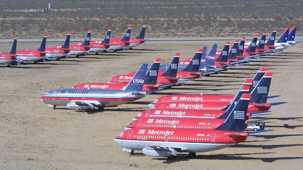 The secrets of the desert aircraft ‘boneyards’