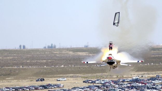The rocket-powered rise of the ejector seat