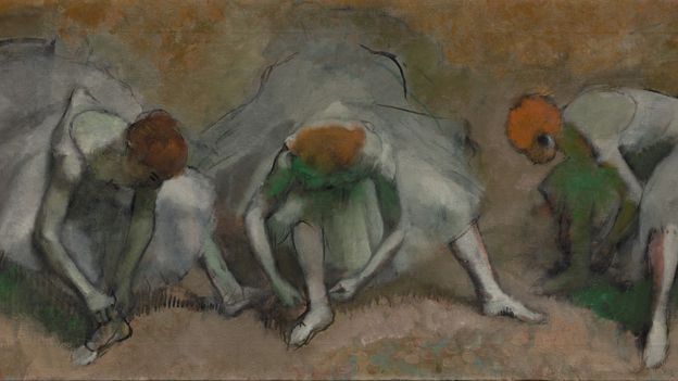 The strange side of Degas