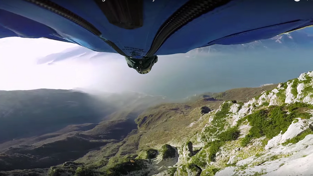 Free-falling has never been so scenic