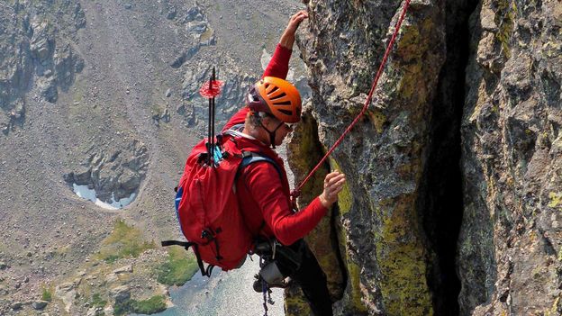 A man who lives at the top of the world