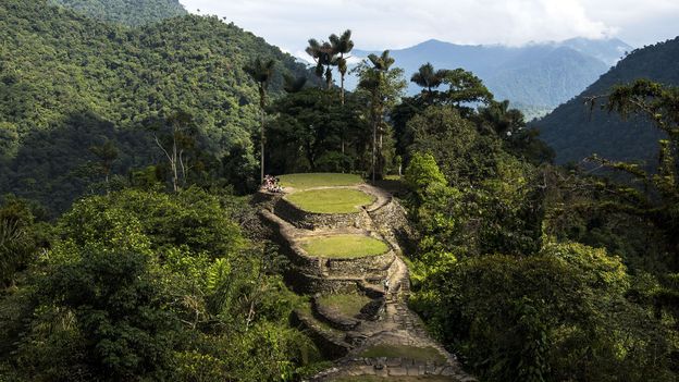 The ancient guardians of a sacred trail