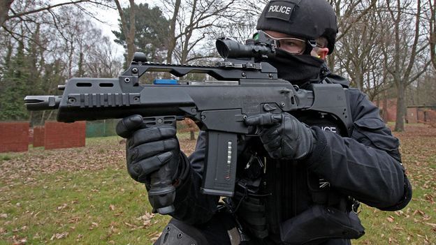 The officers who protect Britain's nuclear plants