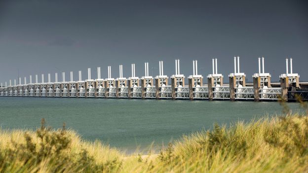 How a country below sea-level keeps the water at bay