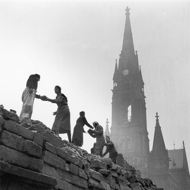 'We planted trees among the rubble': The dark WW2 history written into ...