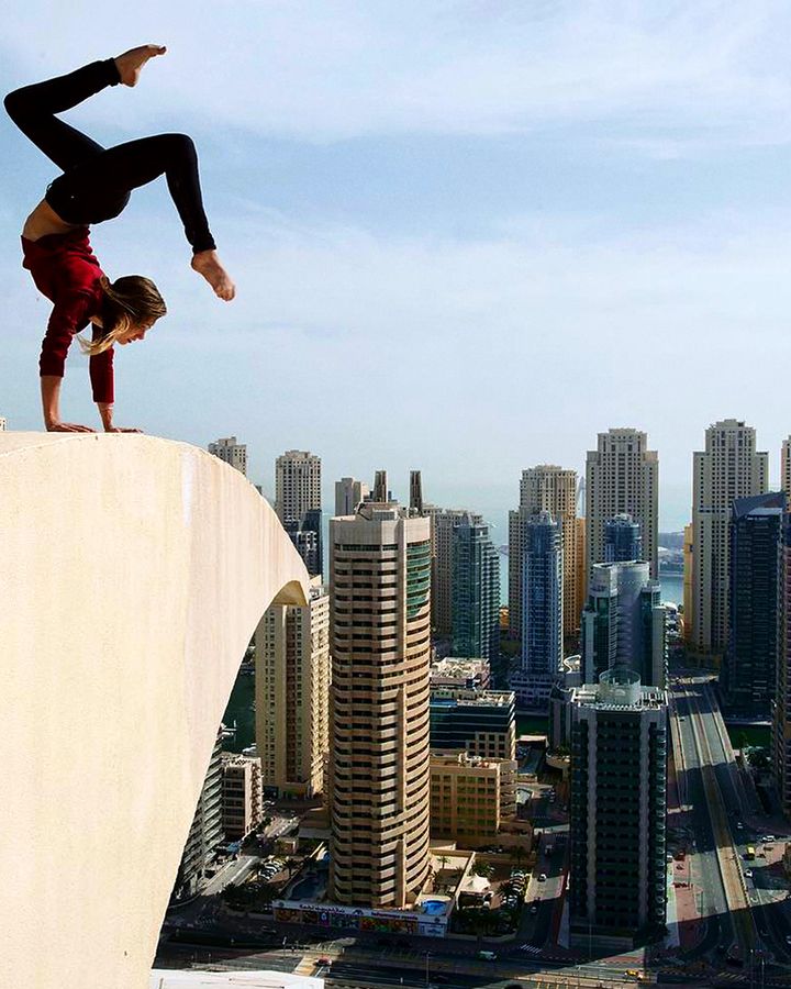 'Rooftopping is my art form': The death-defying couple who climb the ...