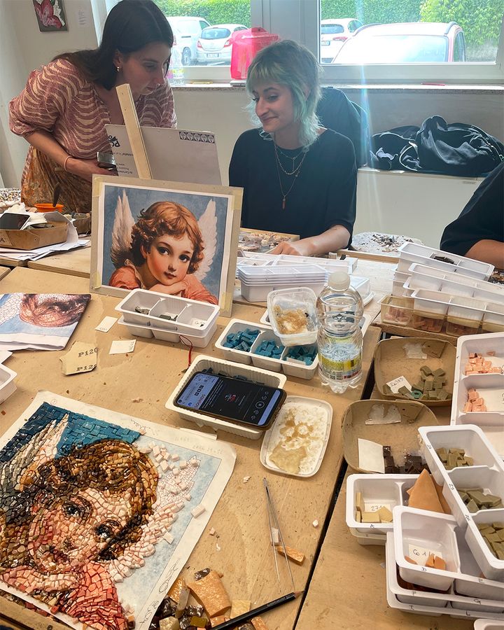 Inside Italy's secret mosaic school - BBC Travel