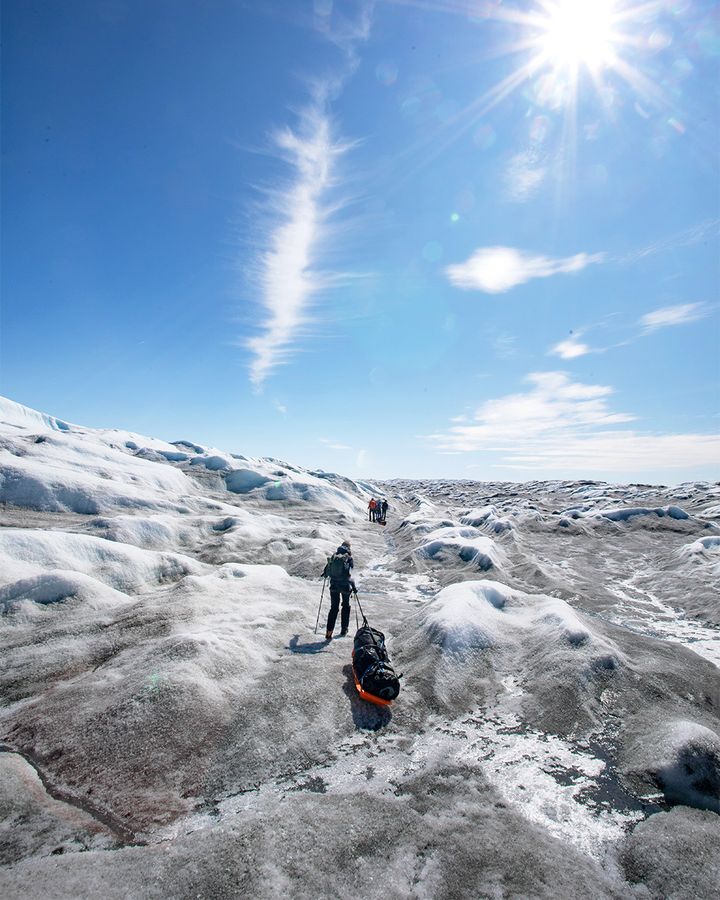 Camping on the world's largest island of ice - BBC Travel