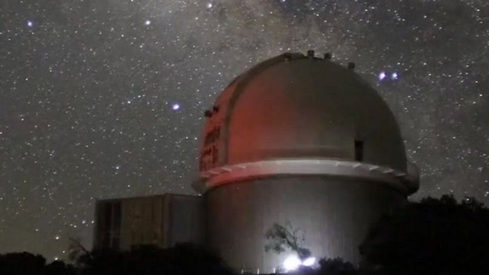 Probing the Universe's dark energy with a super-telescope - BBC Reel