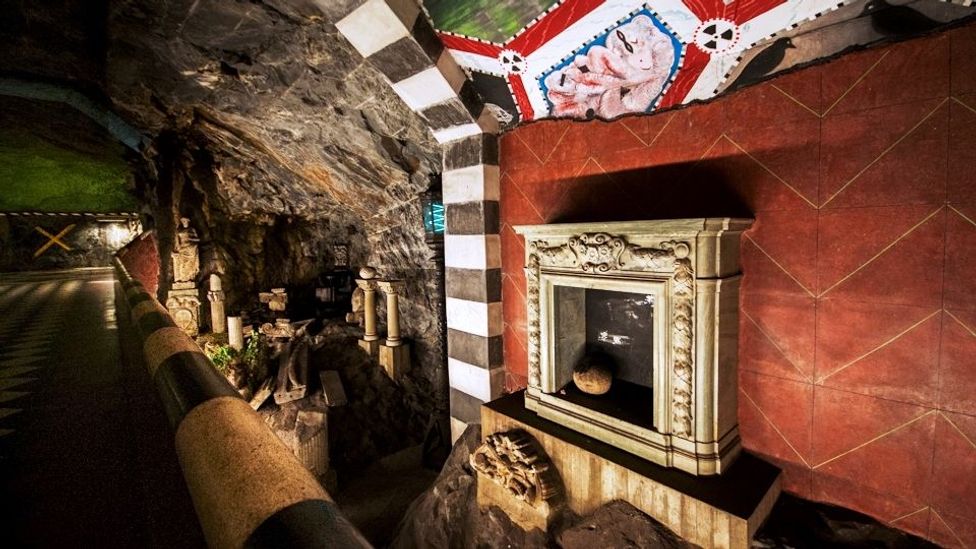 Stockholm’s underground subway art - BBC Travel