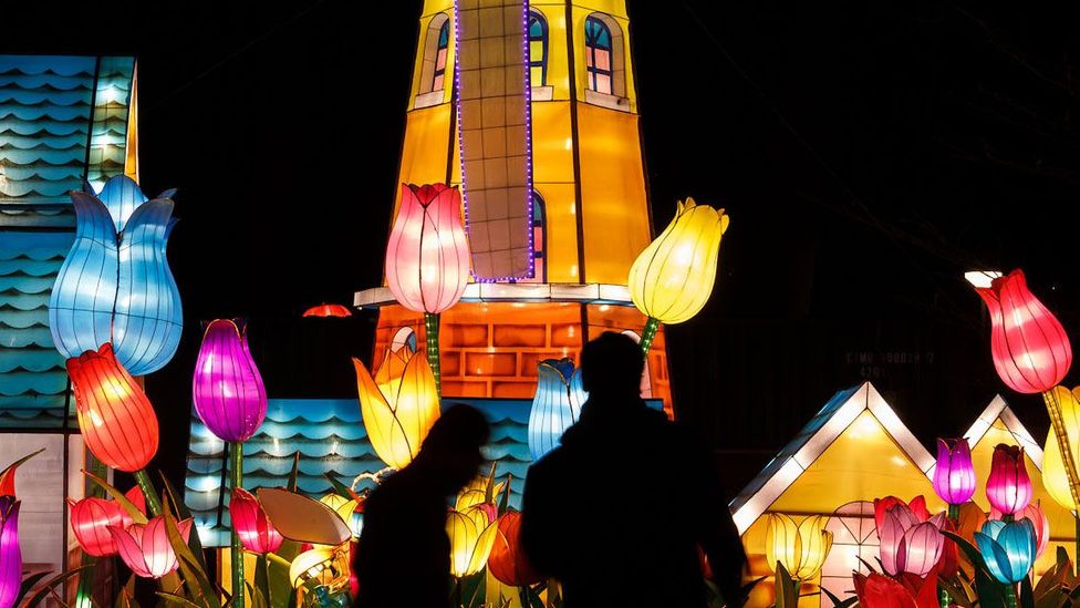 Rotterdam’s Chinese light festival - BBC Travel