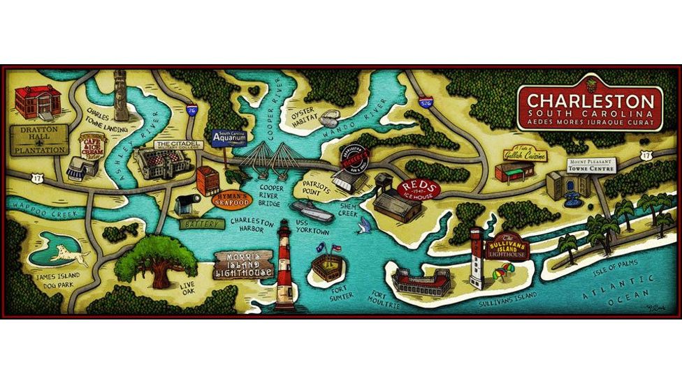 Mapping the world: Charleston, South Carolina - BBC Travel