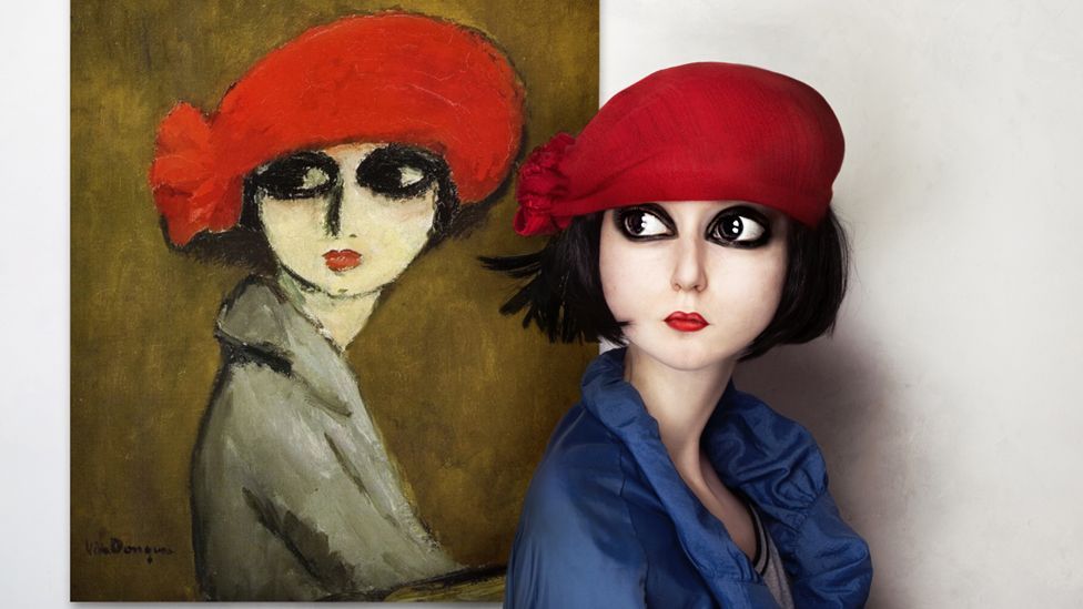 Turning modern art’s faces into real-life portraits - BBC Culture