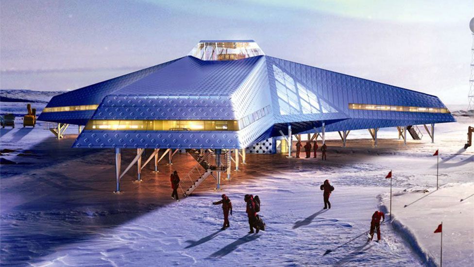 Cutting-edge designs built to beat Antarctic freeze - BBC Future