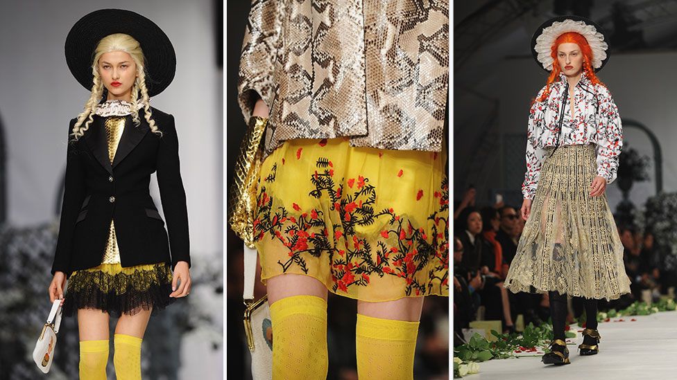 Nineties fashion looms large on the runways - BBC Culture