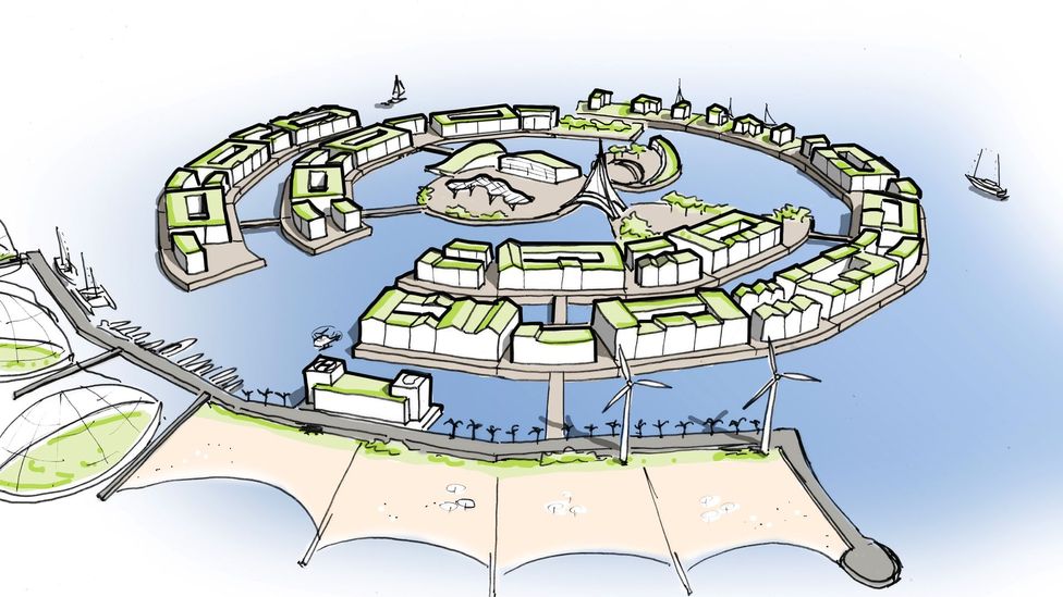 Forget houseboats, try floating communities - BBC Worklife