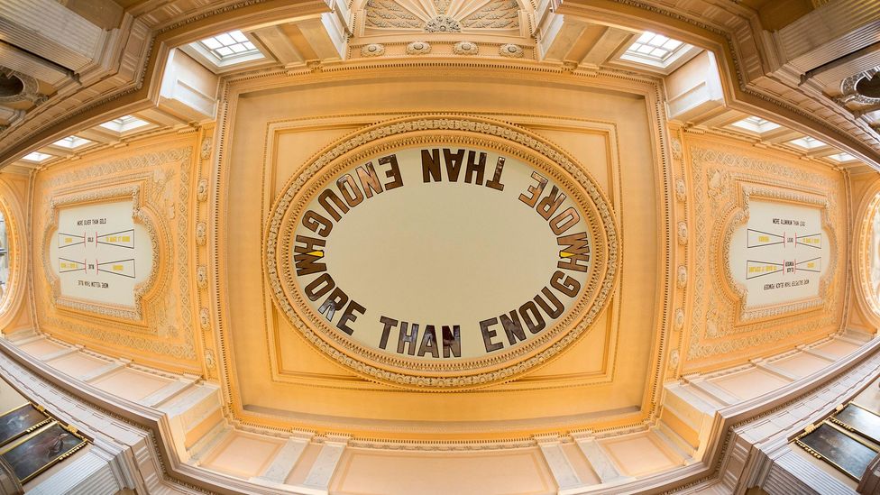 How provocative art gives historic palaces new life - BBC Culture