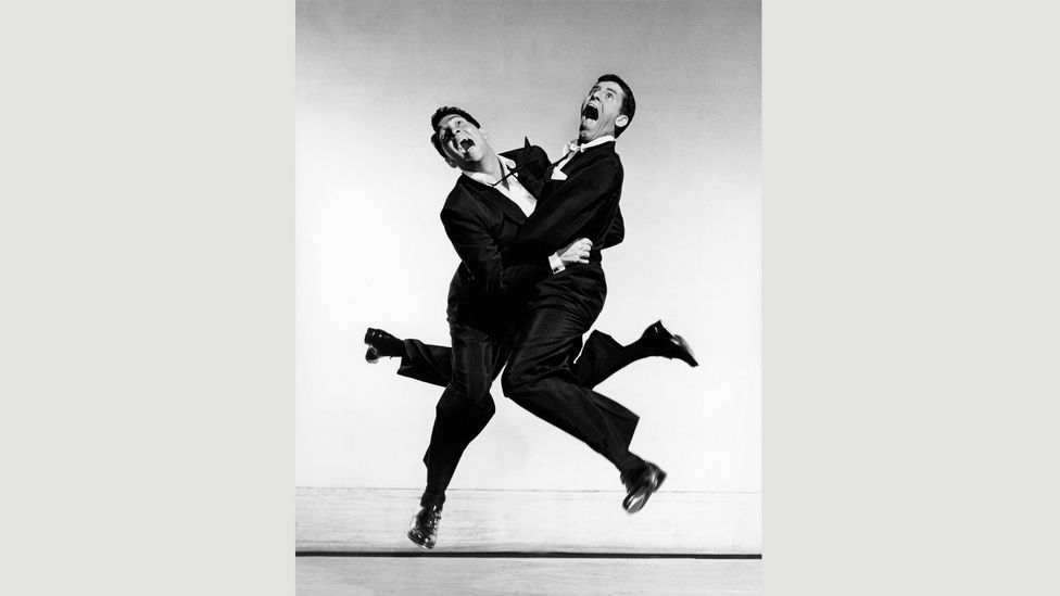 Jump! Amazing photos of celebrities mid-air - BBC Culture