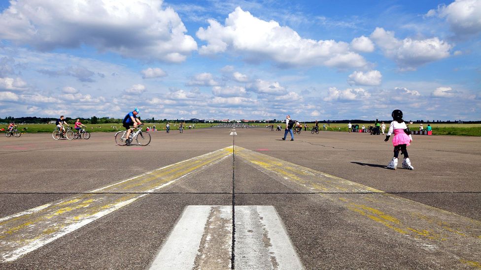 Where people rollerblade on runways - BBC Travel