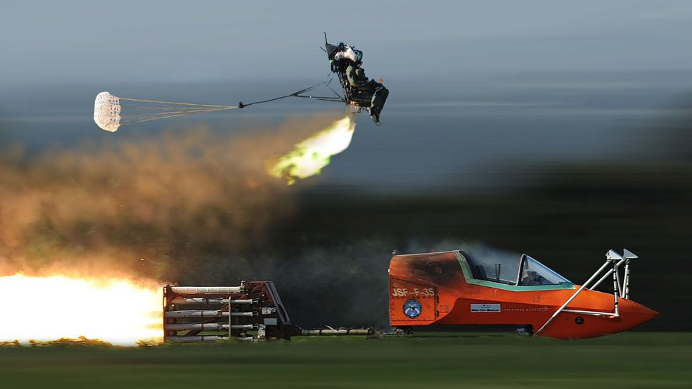 What’s it like to eject out of a plane?