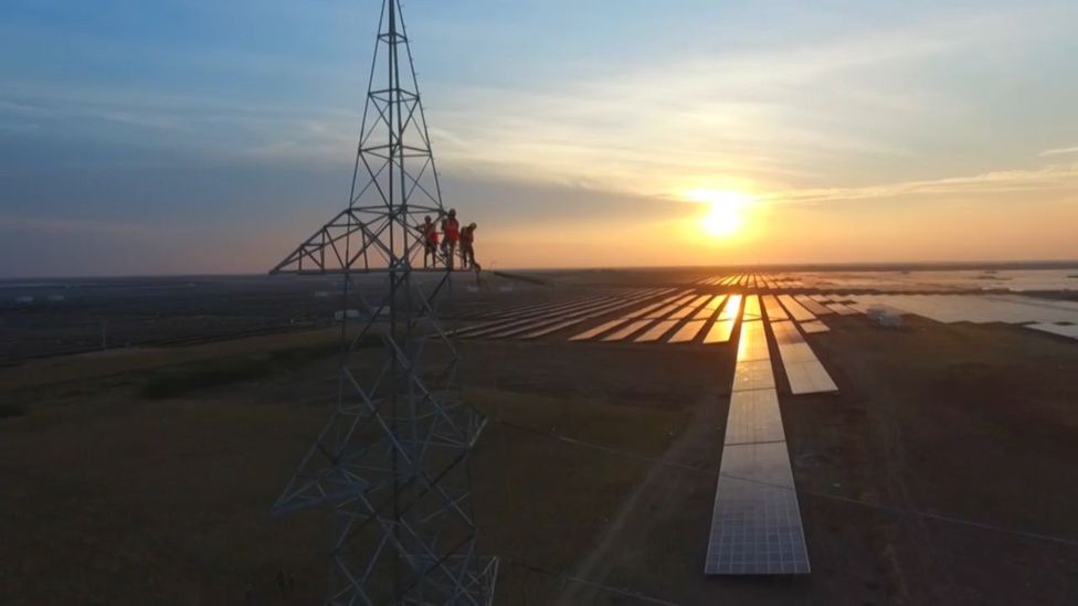 Inside India’s humongous solar plant - BBC Future