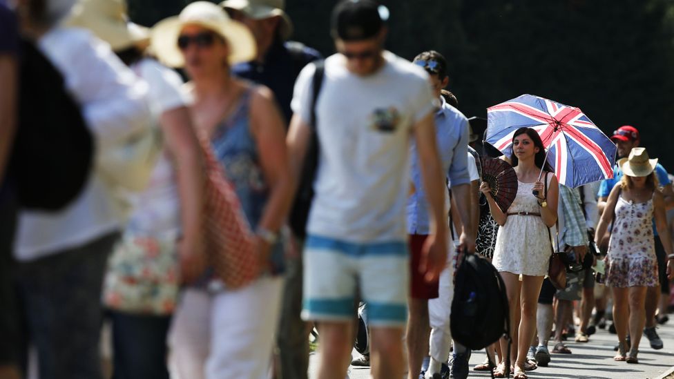 How Wimbledon showcases Britain’s love of queuing - BBC Travel