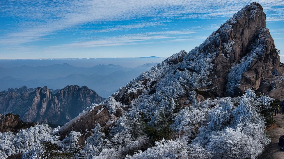 China’s spectacular mountains encased in ice - BBC Travel