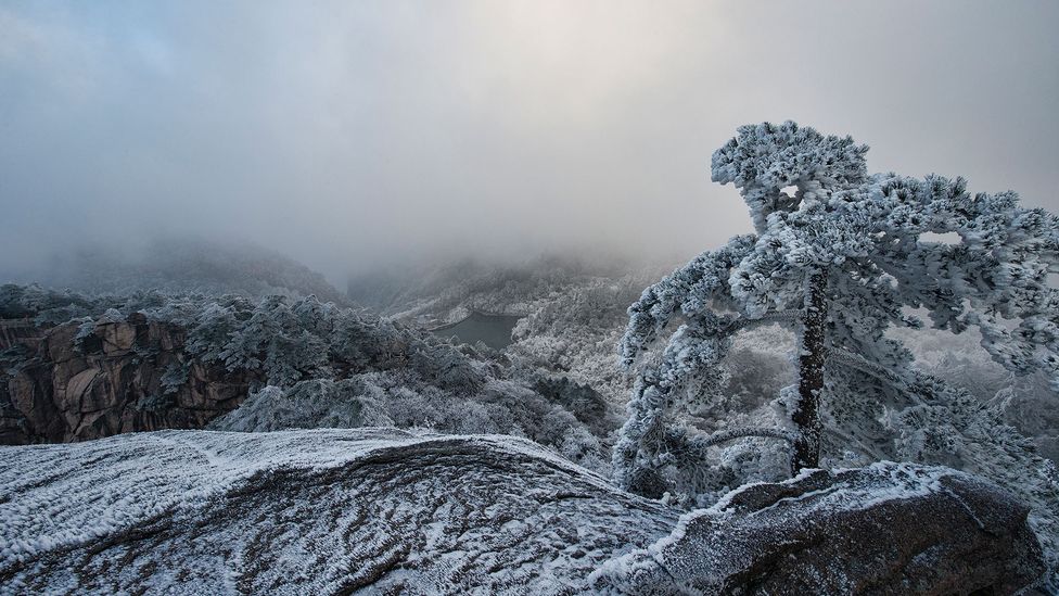 China’s spectacular mountains encased in ice - BBC Travel