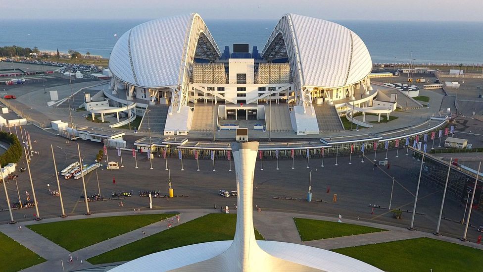 The Winter Olympics’ modern, glacial-inspired structures - BBC Culture