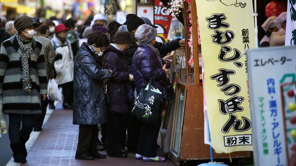 Japan’s high street for the elderly - BBC Travel